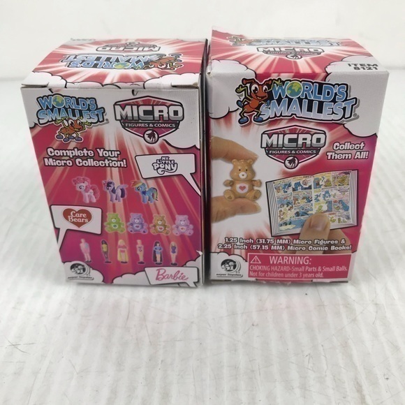 Toys | Worlds Smallest Micro Figure Comic X2 | Poshmark